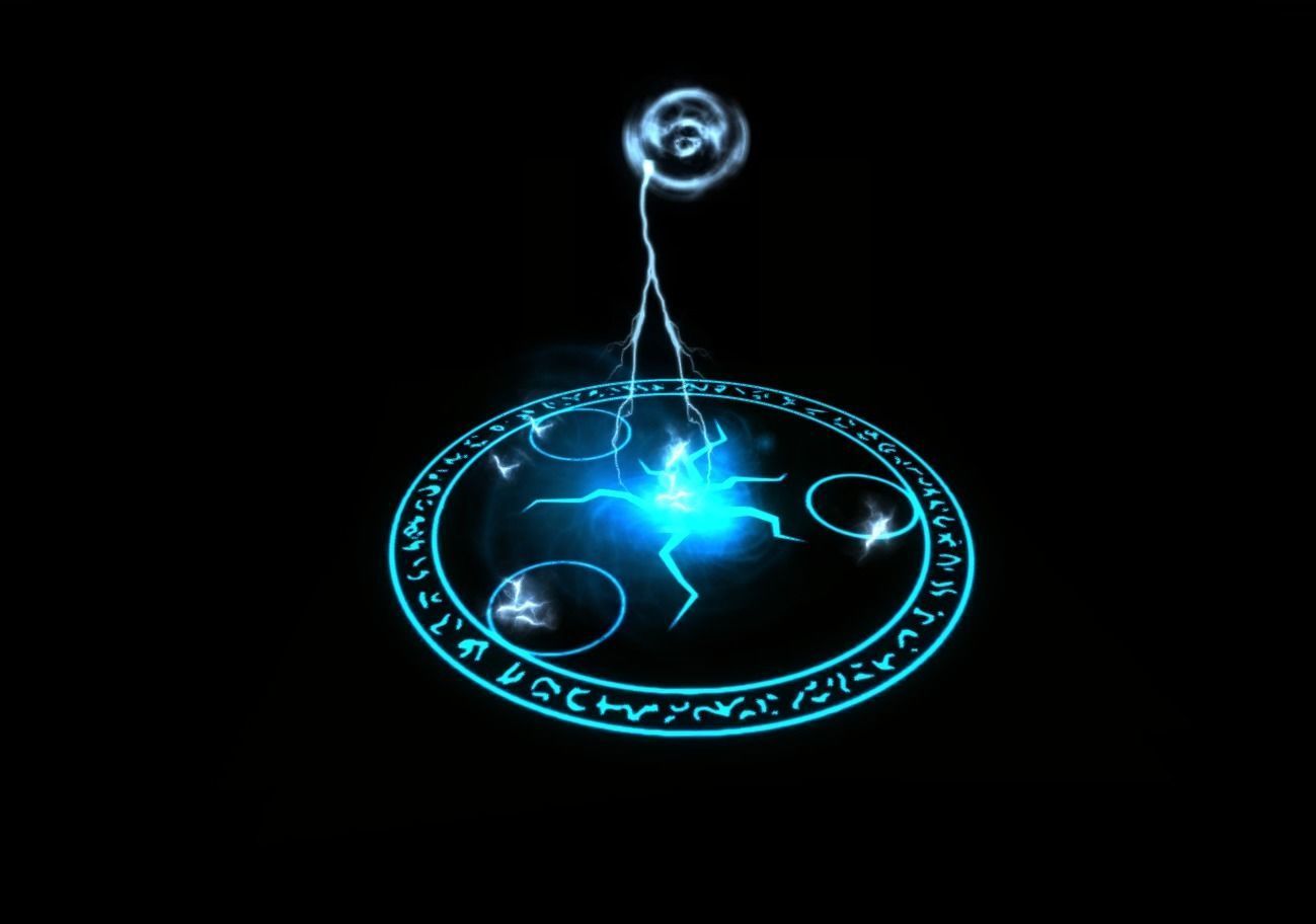 Electric Ground Spell Cast 3D model animated | CGTrader