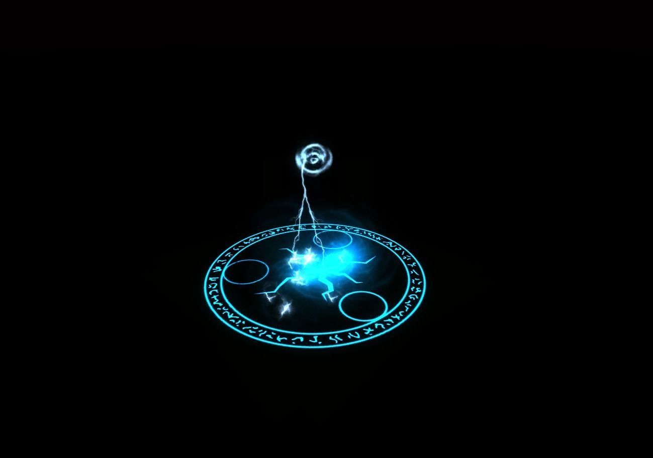 Electric Ground Spell Cast 3D model animated | CGTrader
