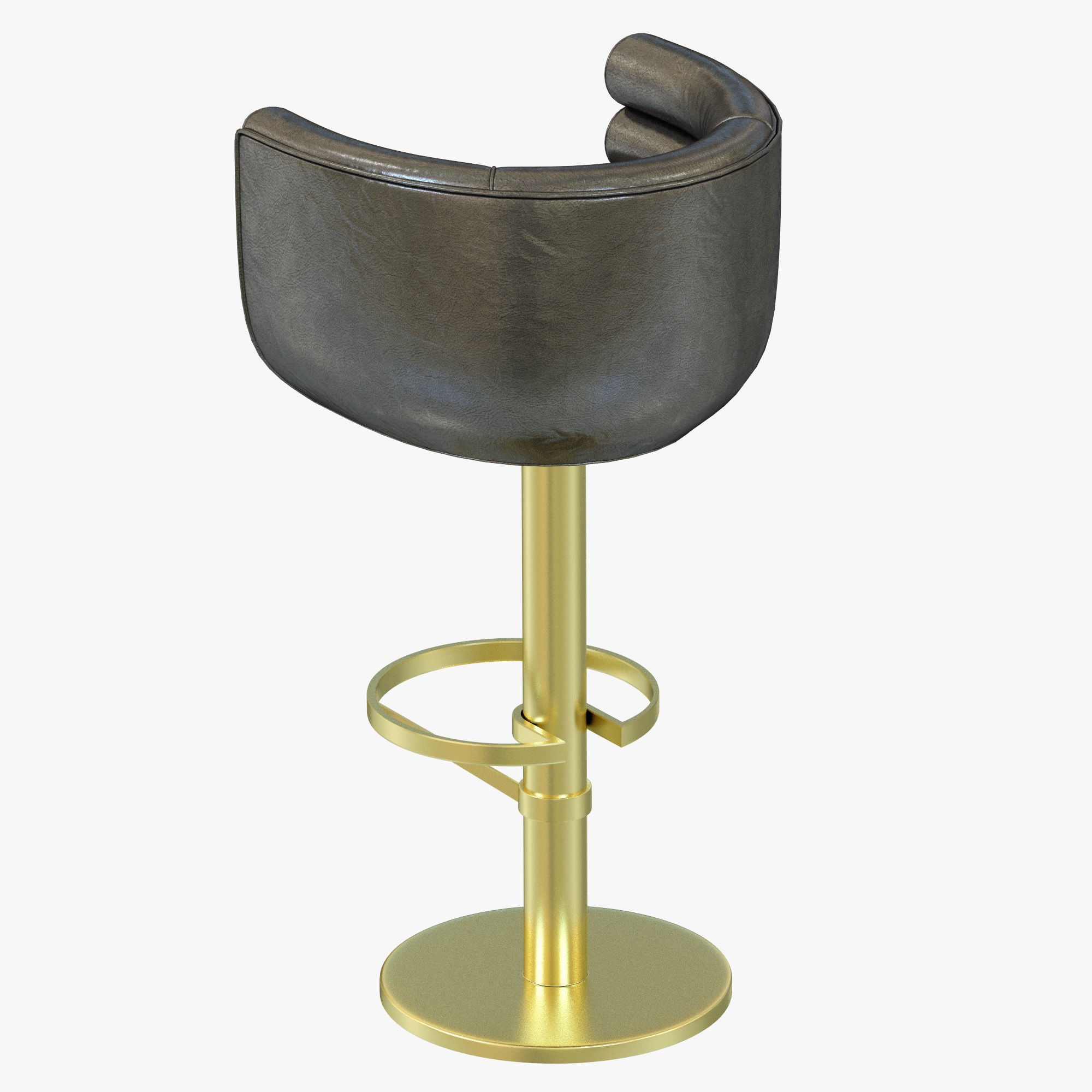 Essential Home Loren Bar Chair 3D model | CGTrader