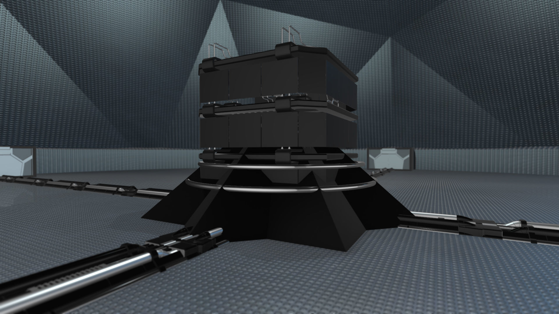 VR Simulation Room 3D model | CGTrader