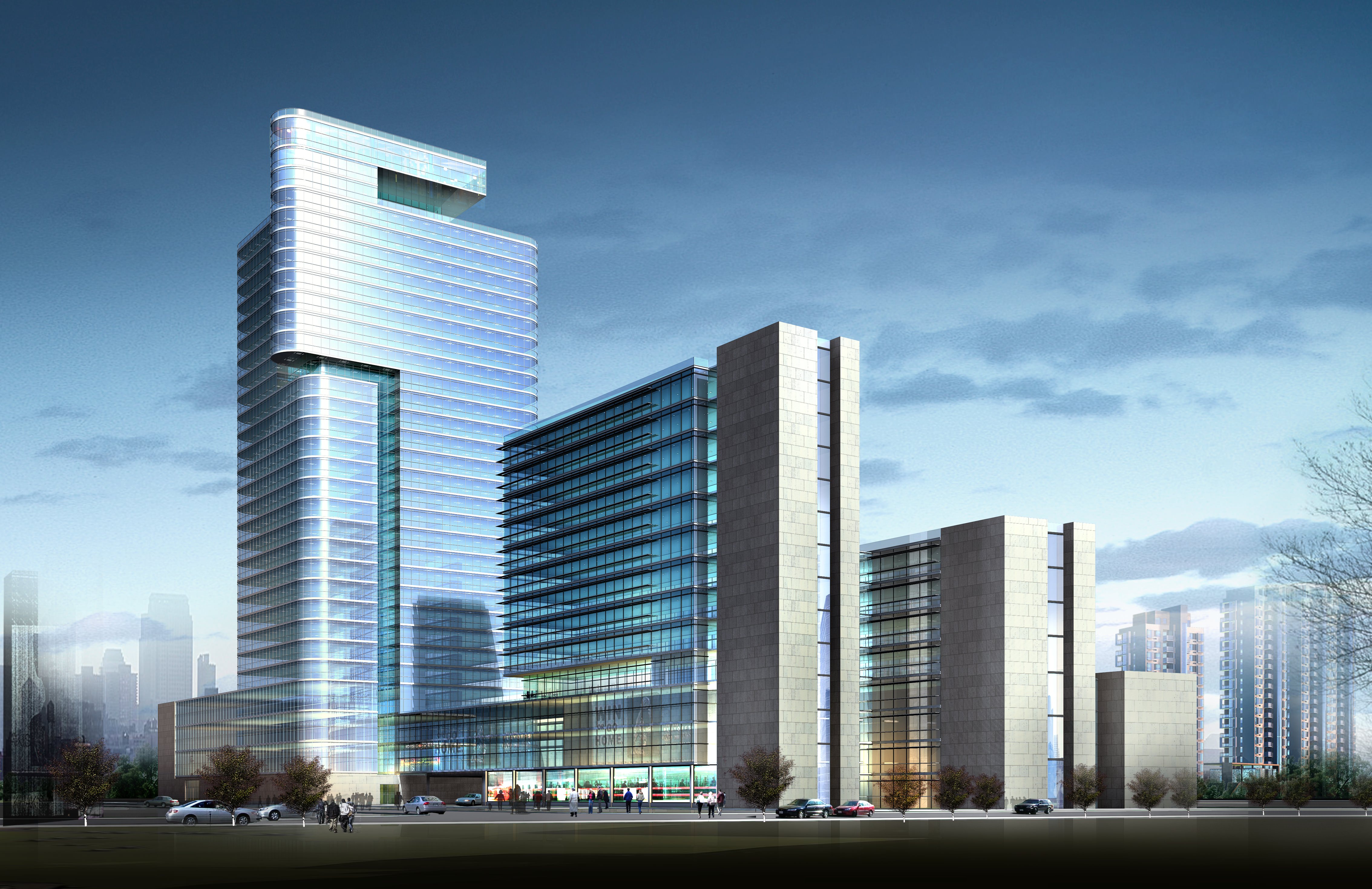 big commercial building 3D Models - CGTrader.com