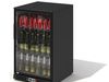 fridge beverage cooler with bottles in it free 3D model | CGTrader