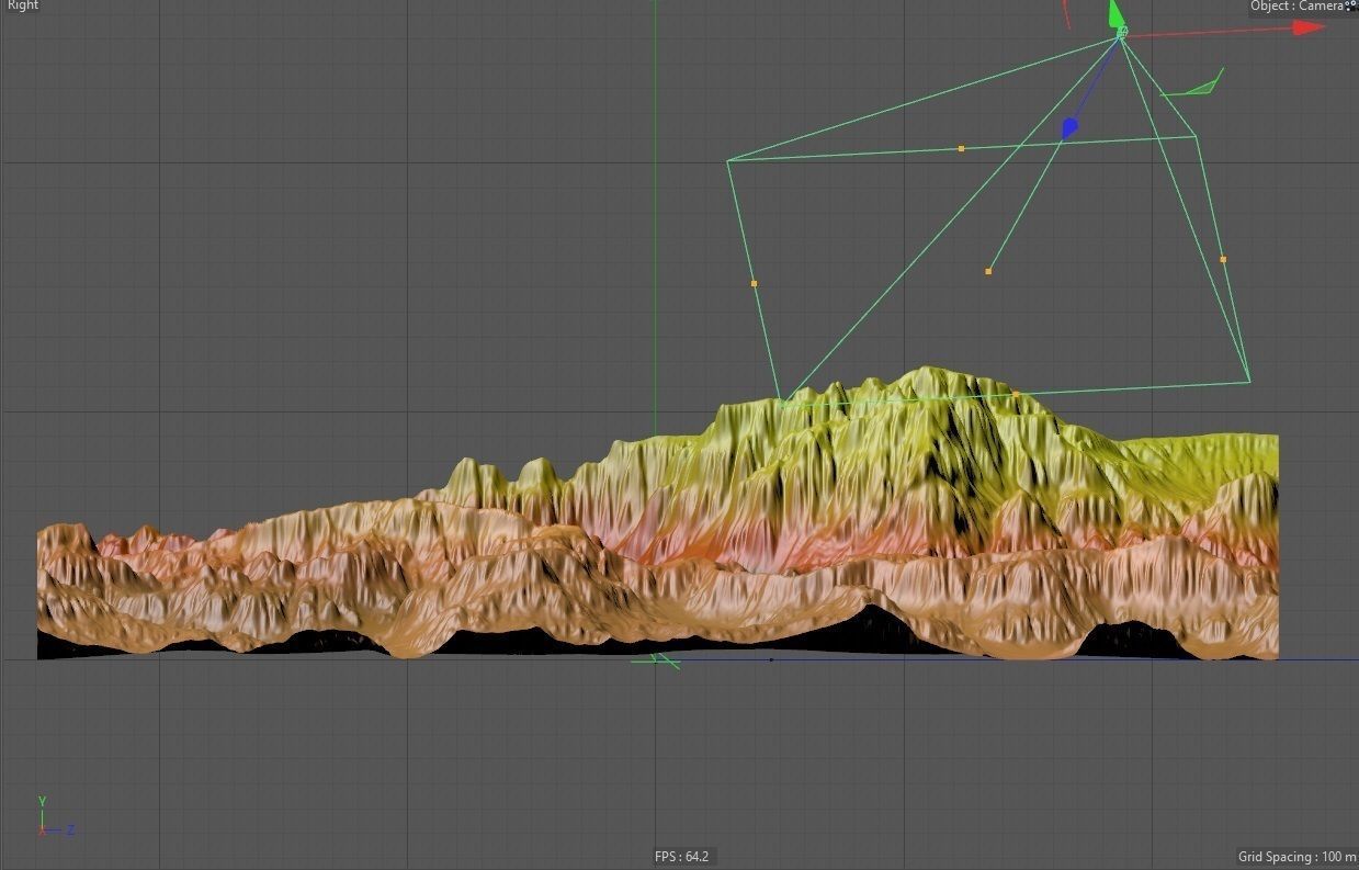 Detailed rocky landscape 3D model | CGTrader