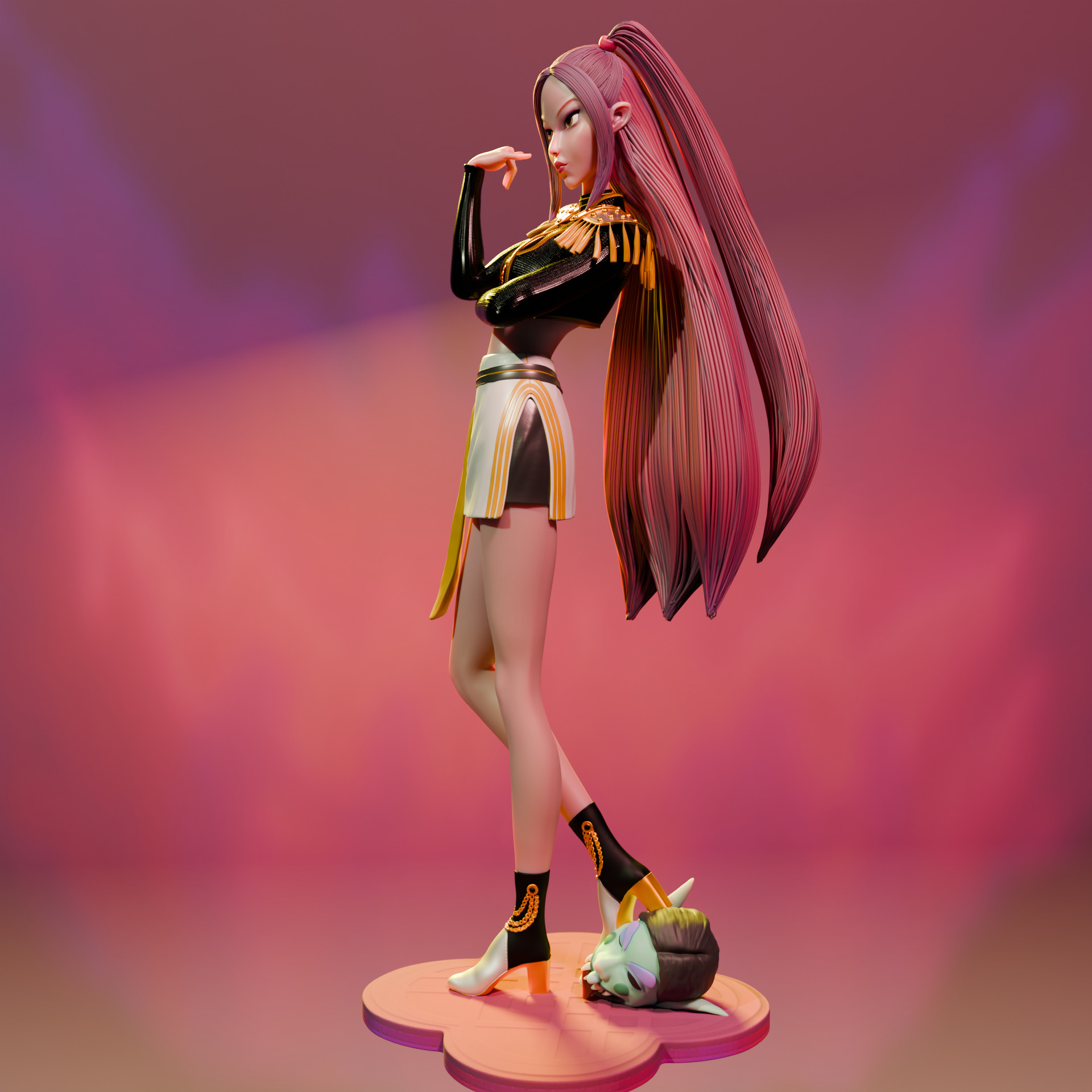 KPOP DEMON HUNTERS MIRA 3D model 3D printable | CGTrader