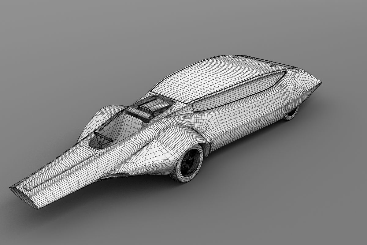 Pink Panther Mobile 1969 3D model | CGTrader