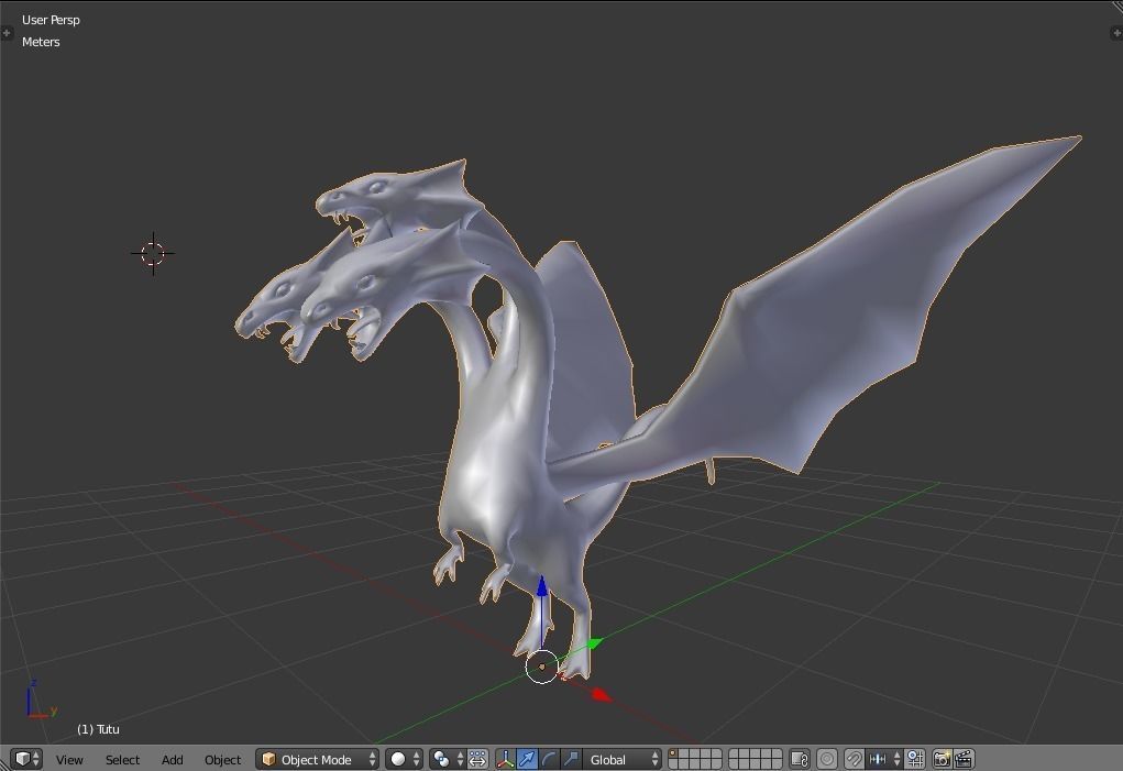 Dragon Base Mesh free VR / AR / low-poly 3D model | CGTrader