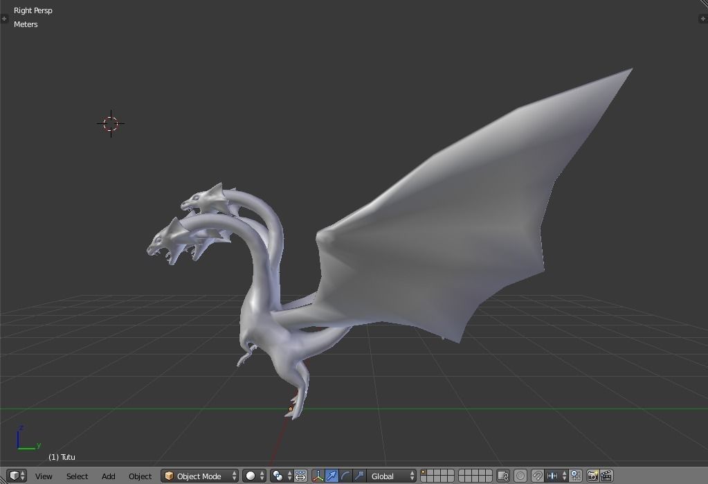 Dragon Base Mesh free VR / AR / low-poly 3D model | CGTrader