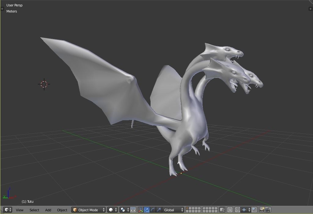 Dragon Base Mesh free VR / AR / low-poly 3D model | CGTrader