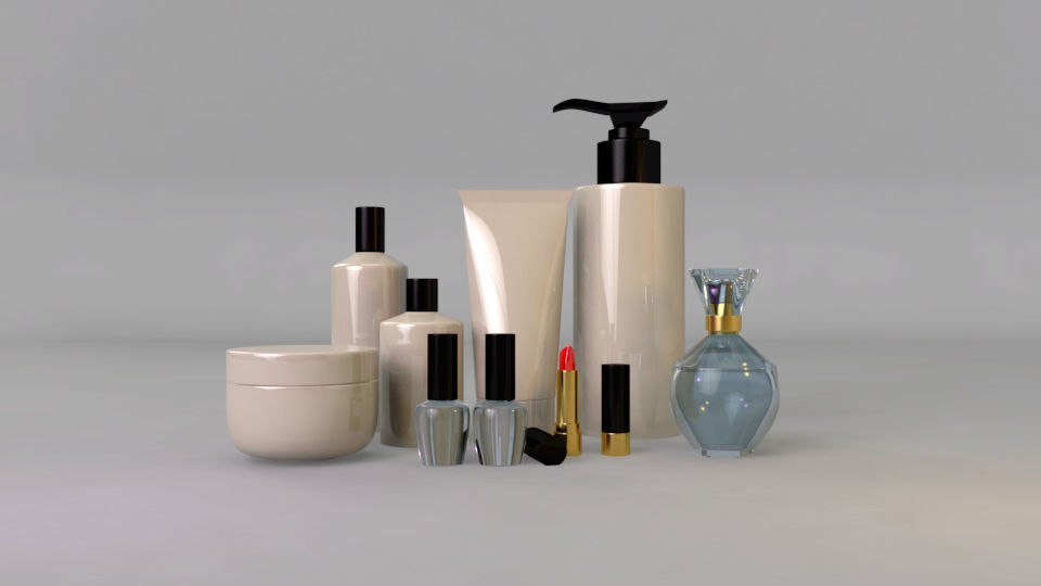 3D model 3D Cosmatic Models VR / AR / low-poly | CGTrader