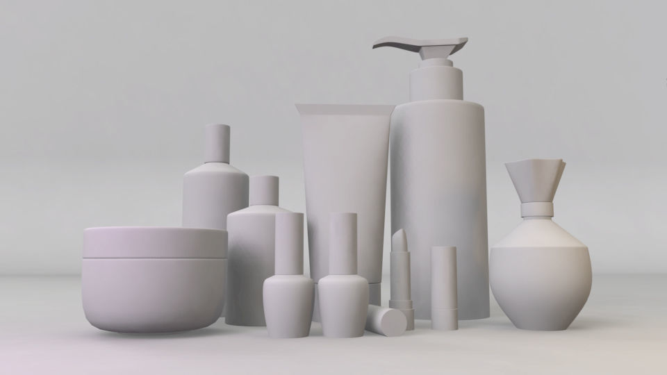 3D model 3D Cosmatic Models VR / AR / low-poly | CGTrader