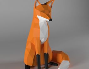 Low-poly Fox 3D Models | CGTrader