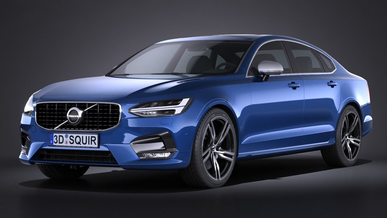 Volvo S90 R-Design 2017 3D model | CGTrader