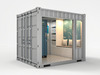 Vending Machine Container Booth 3D model | CGTrader