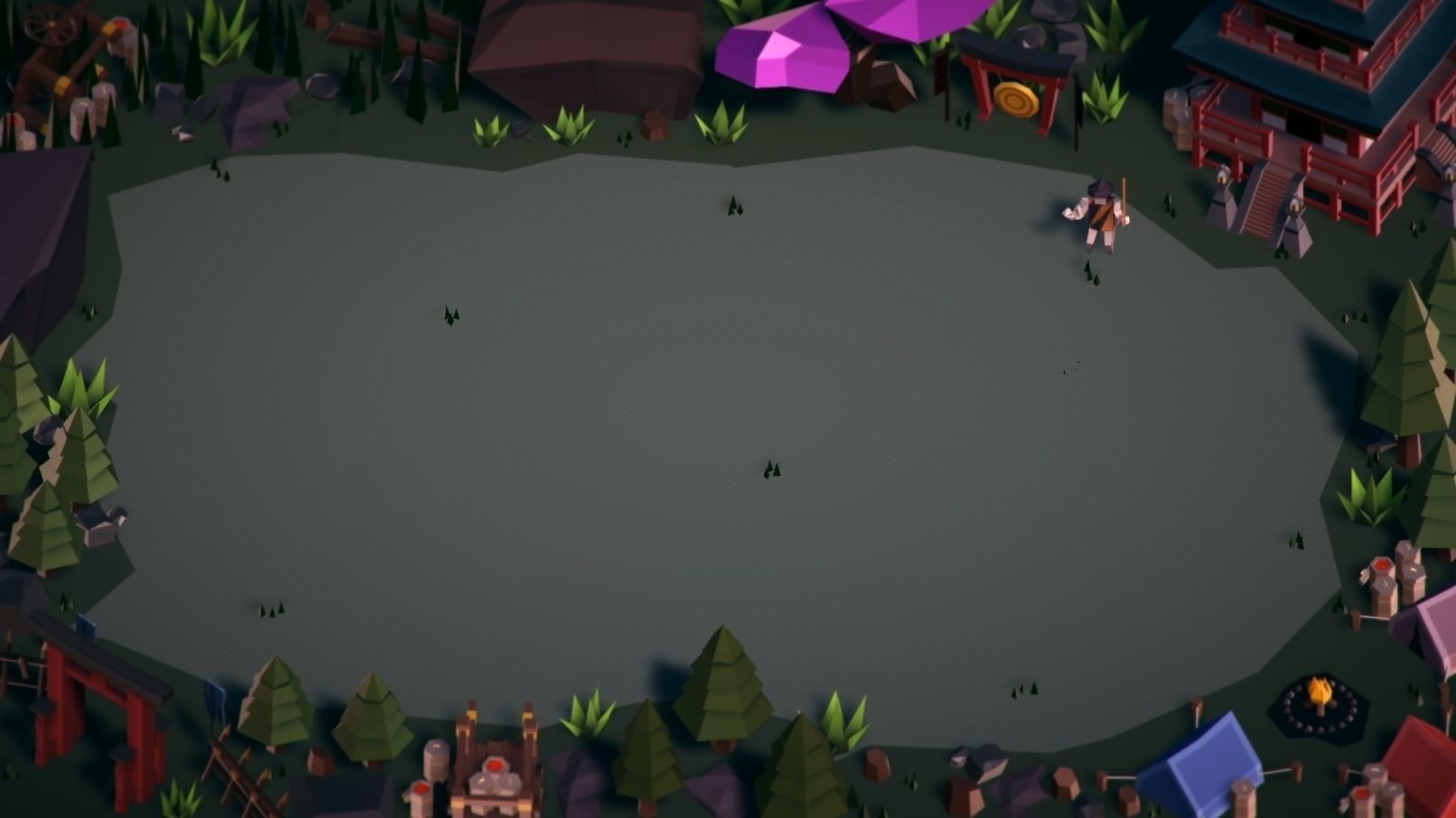 3D model Traditional Japanese - Low Poly Asset Pack VR / AR / low-poly ...