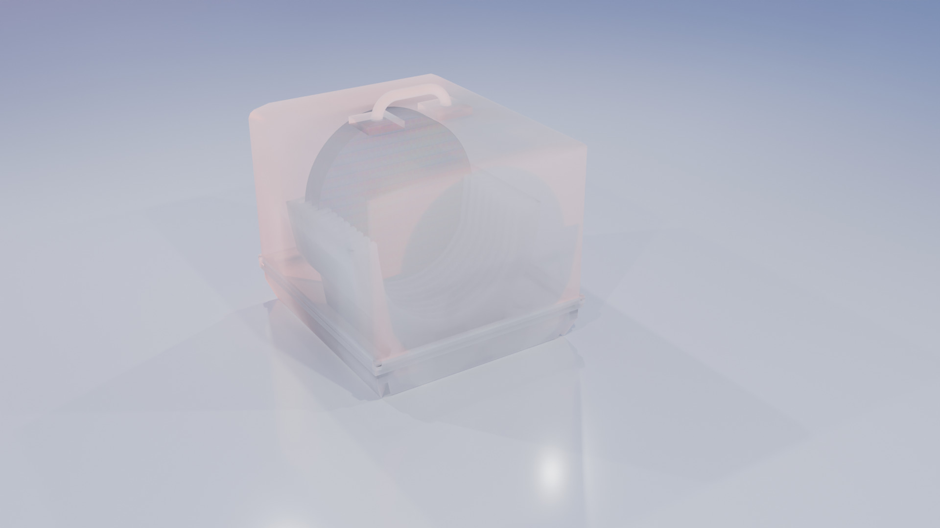 Semiconductor silicon wafer box free 3D model | CGTrader