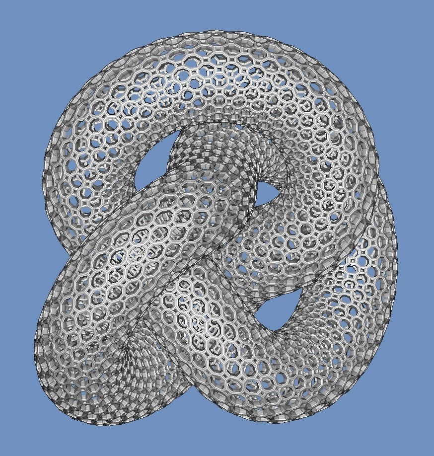 Vortex voronoi free 3D model 3D printable | CGTrader