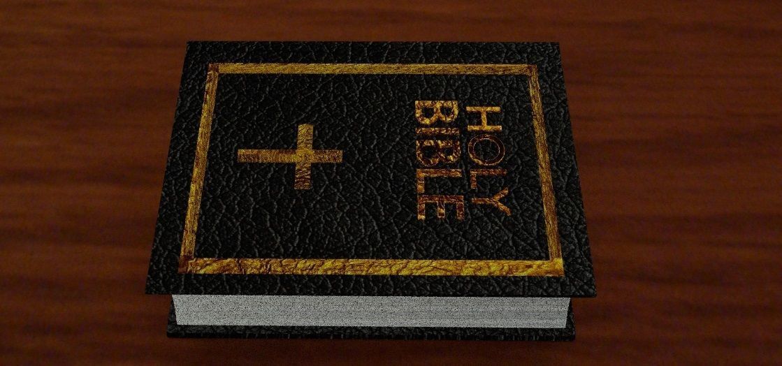 Holy Bible 3D model | CGTrader