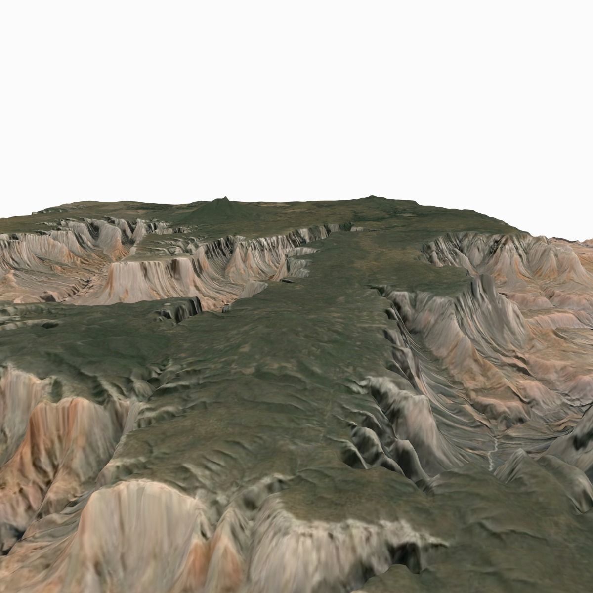 3D model Grand Canyon Terrain Landscape VR / AR / low-poly | CGTrader