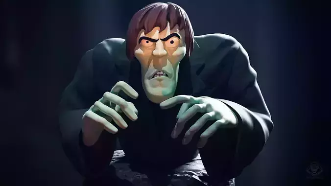 Scooby Doo The Creeper villain free 3D model 3D printable | CGTrader