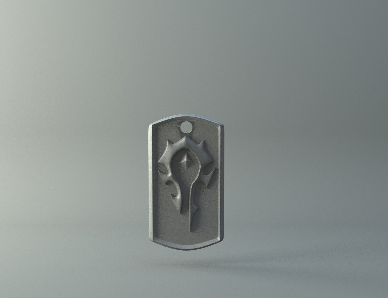 The Horde dog tag - World of Warcraft free 3D model 3D printable | CGTrader
