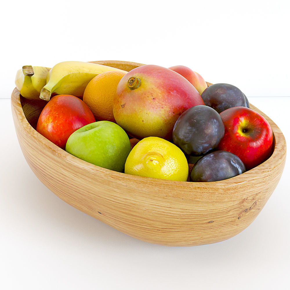 Fruit Bowl 3D model | CGTrader