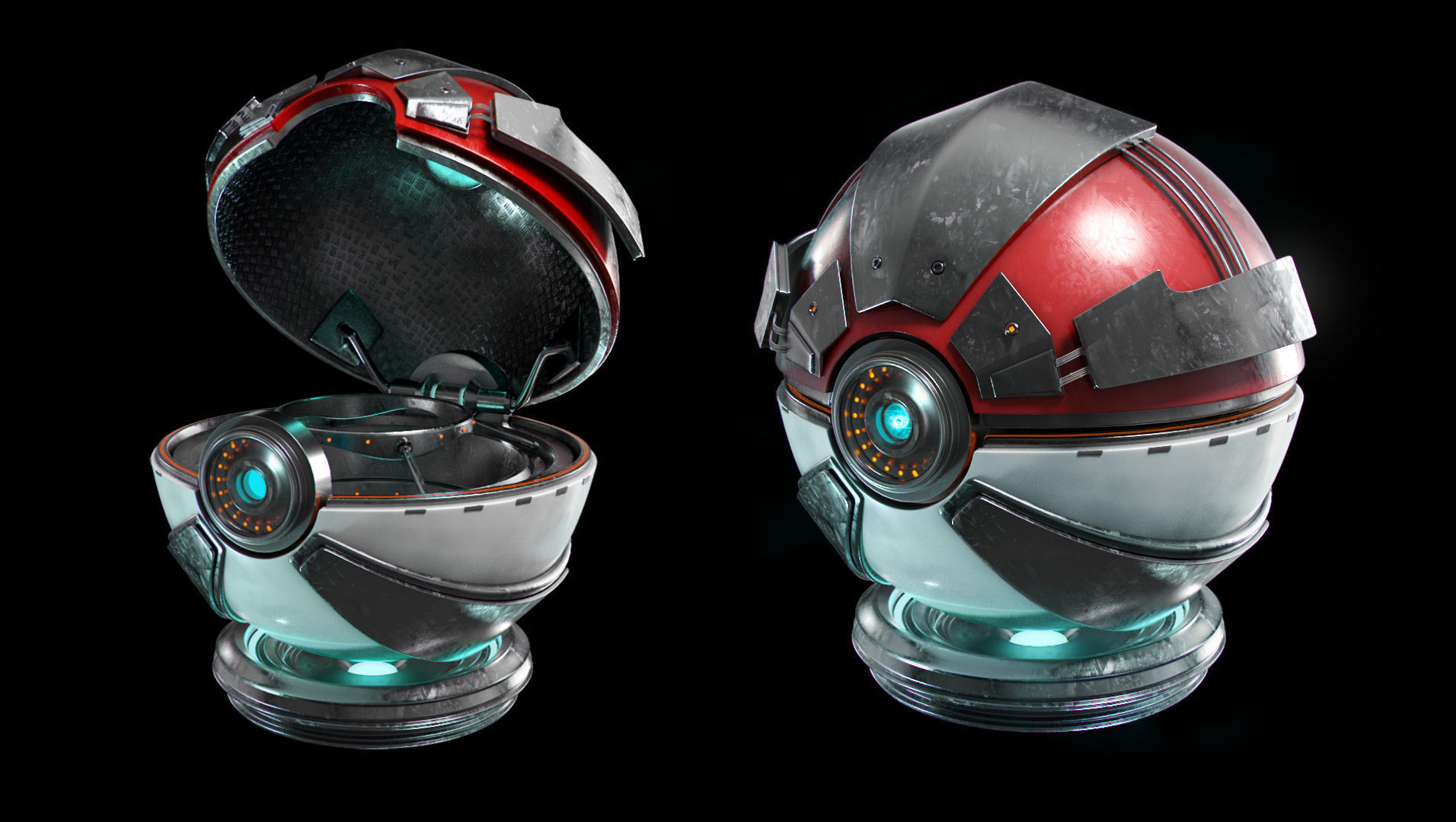 Pokemon Ball 3D model | CGTrader