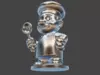 Cartoon Chef 3D Model 3D model 3D printable | CGTrader