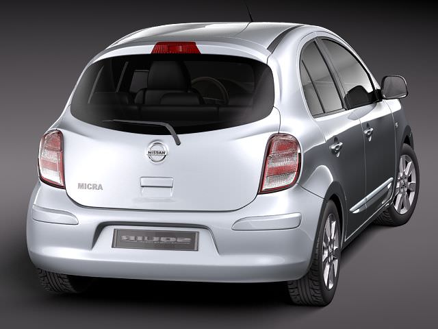 Nissan Micra 3D model | CGTrader