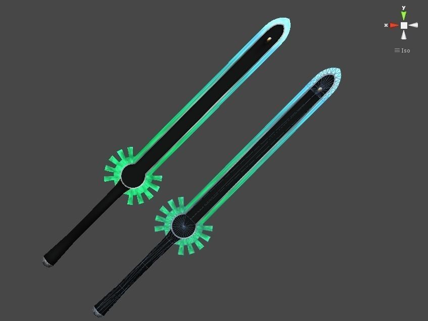 3D model Beam sword VR / AR / low-poly | CGTrader