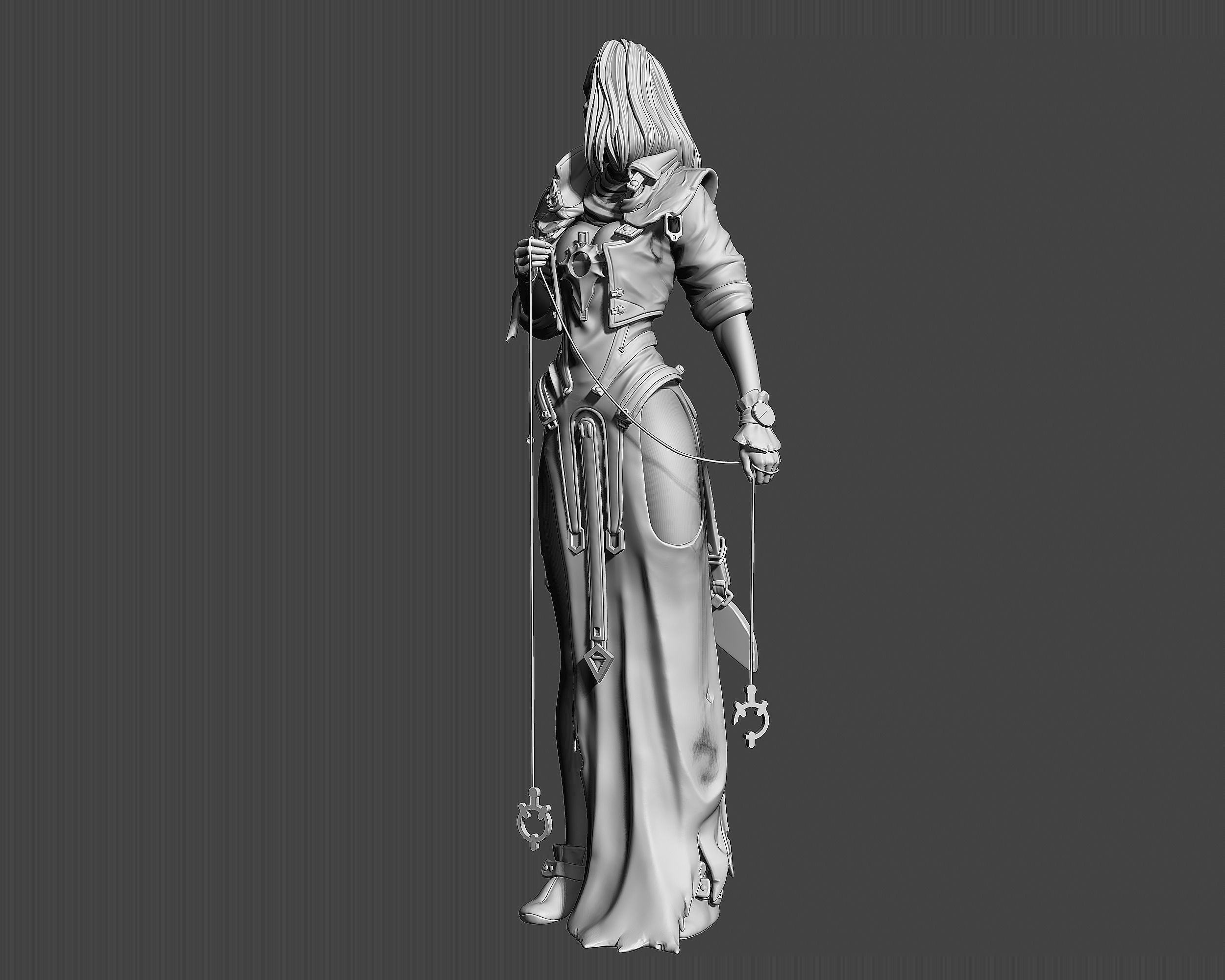 Fantasy Female Character 3D print 3D model 3D printable | CGTrader