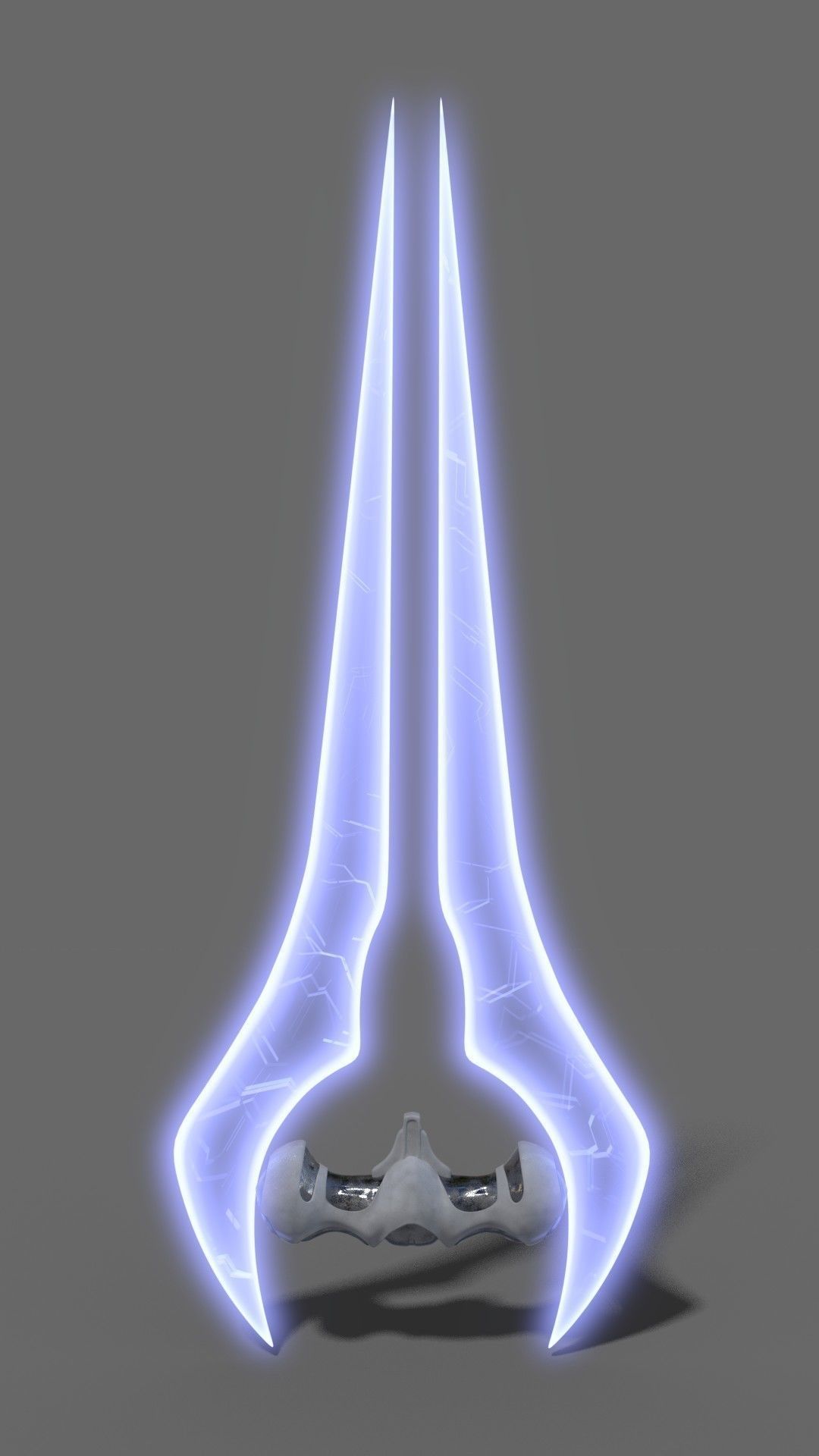 Halo Covenant Sword free 3D model rigged | CGTrader