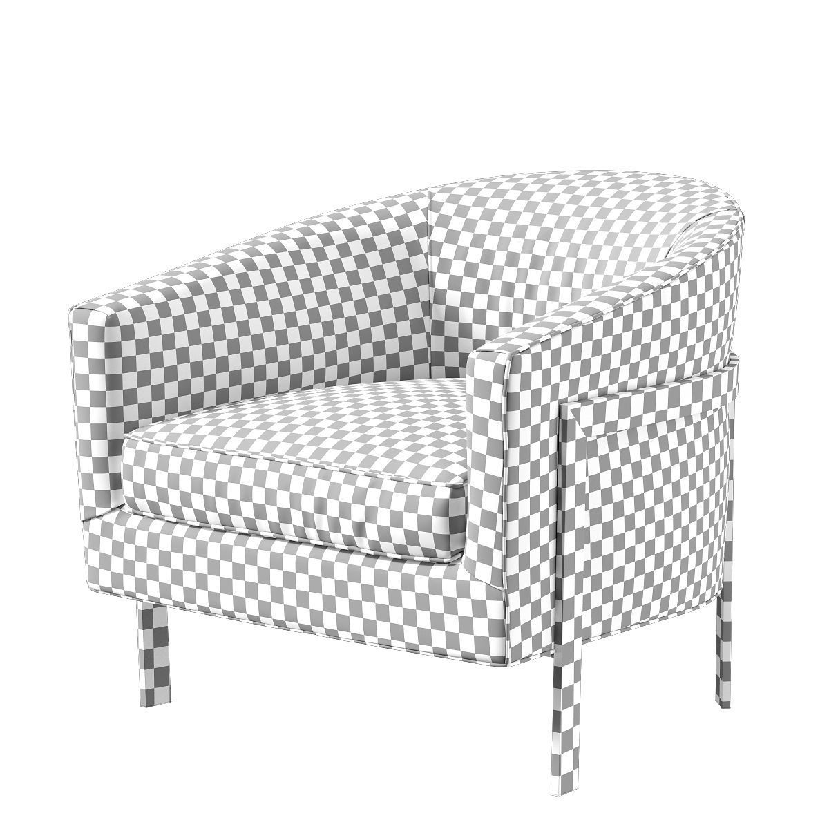 RH REGINALD LEATHER CHAIR 3D model | CGTrader