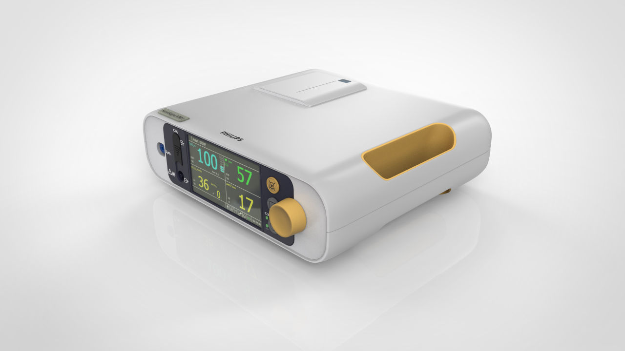 Patient monitor Philips SureSigns VM1 3D model | CGTrader