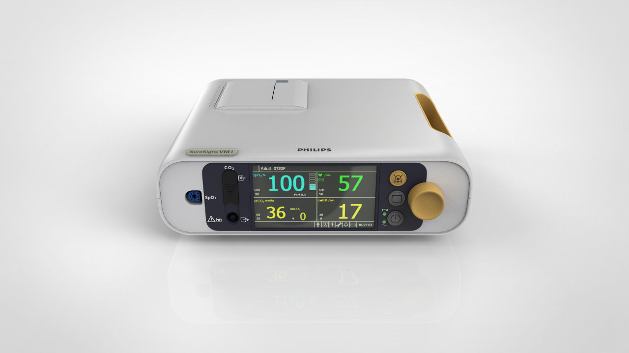 Patient monitor Philips SureSigns VM1 3D model | CGTrader