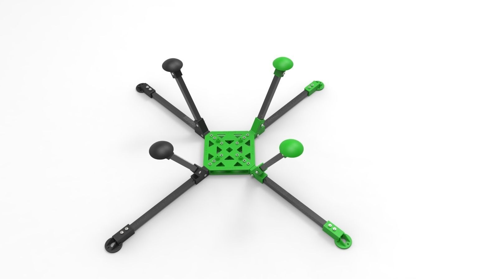 Hobbyking RotorBits QuadCopter Kit With Modular Assembly free 3D model ...