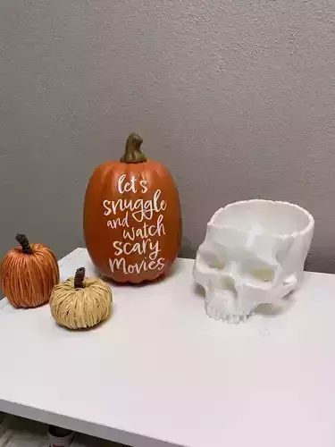 Human Skull Bowl 3D Model 3D model 3D printable | CGTrader