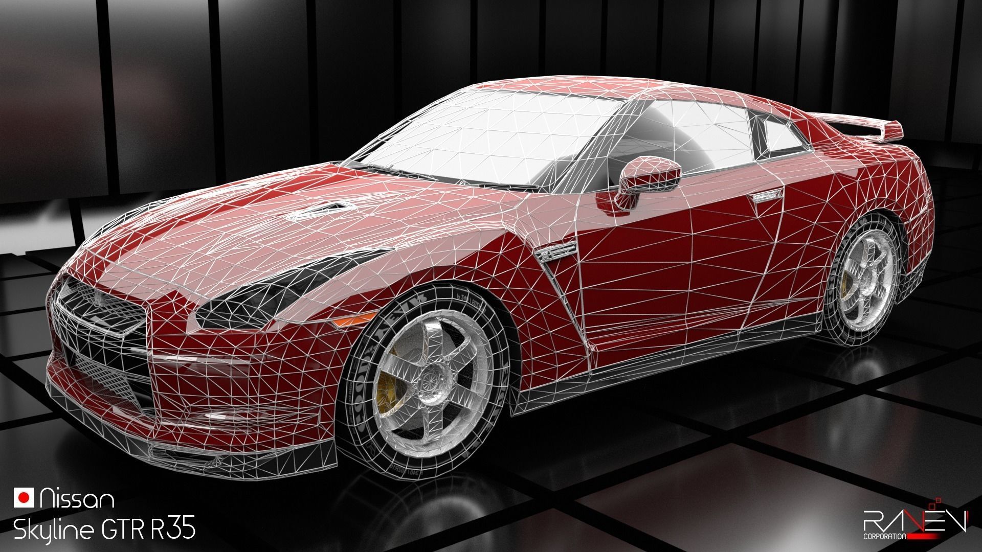 Nissan Skyline GTR R35 3D model | CGTrader