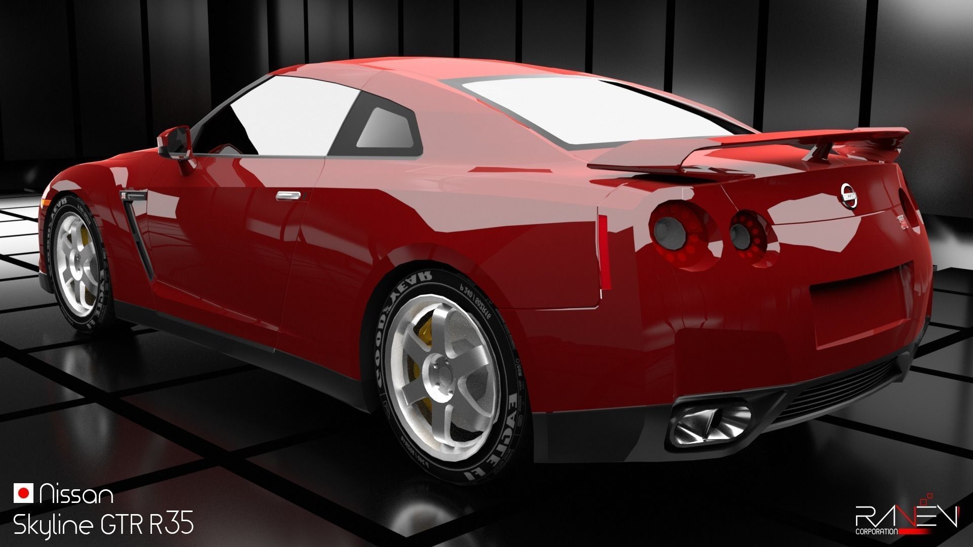 Nissan Skyline GTR R35 3D model | CGTrader