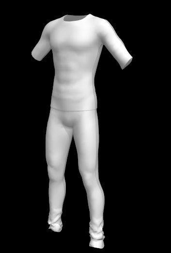 Male dress free 3D model | CGTrader