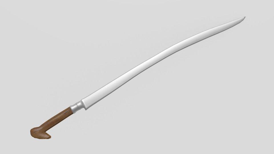 Cossack weapon collection free 3D model | CGTrader
