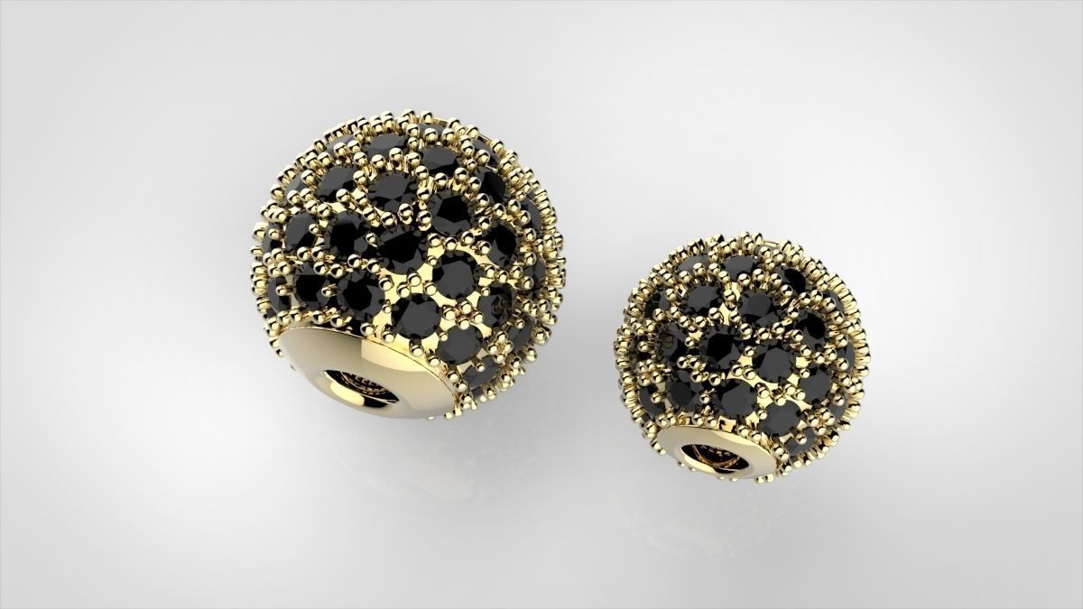 Diamond balls 3D model 3D printable | CGTrader