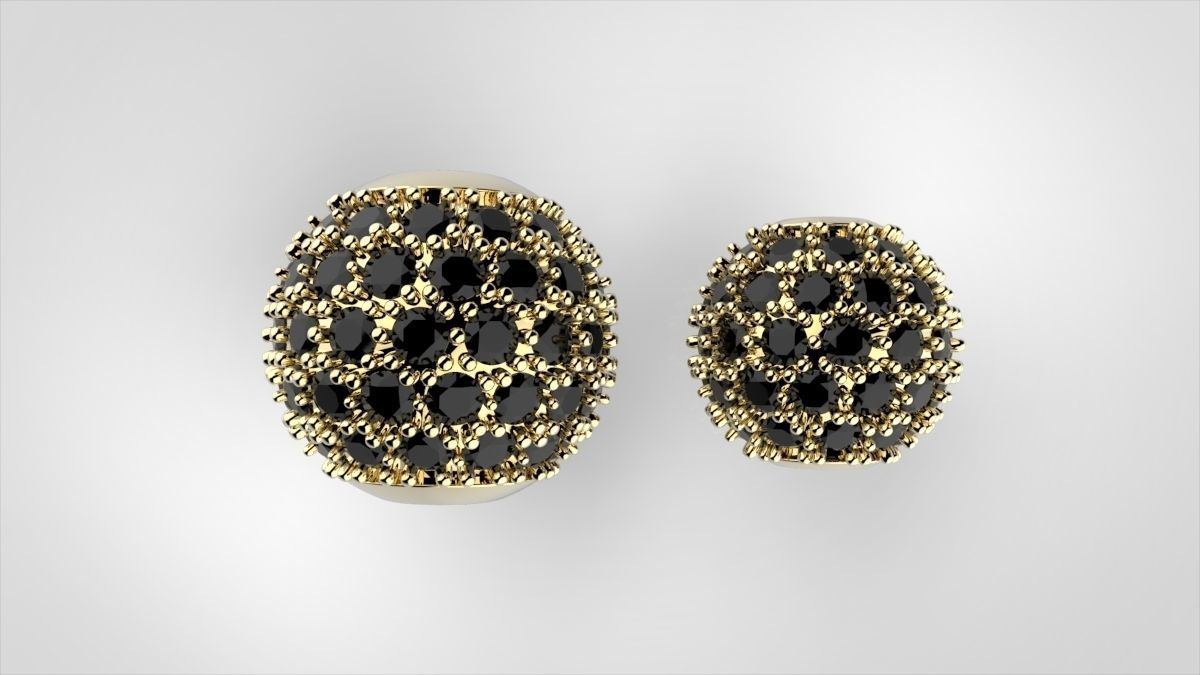 Diamond balls 3D model 3D printable | CGTrader