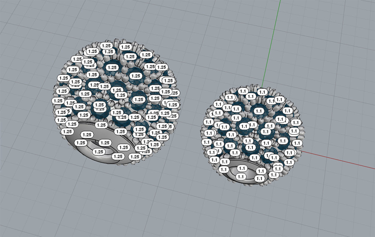 Diamond balls 3D model 3D printable | CGTrader