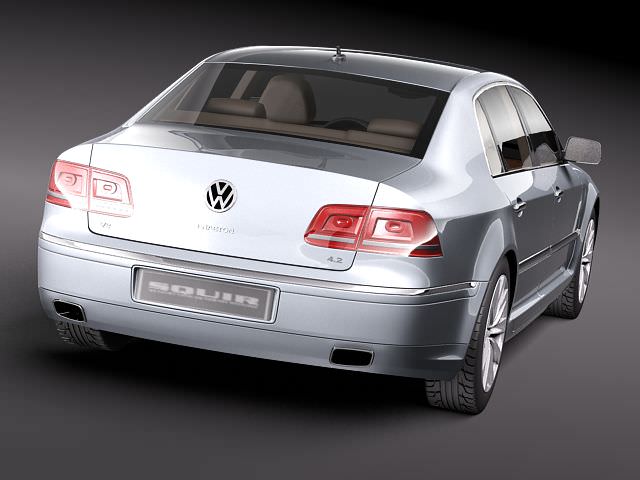 Volkswagen Phaeton 2011 3D model | CGTrader