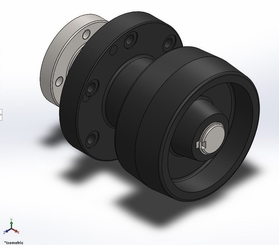 Shaft-Pulley Mechanism free 3D model 3D printable | CGTrader Shaft-Pulley Mechanism free 3D model 3D printable | CGTrader
