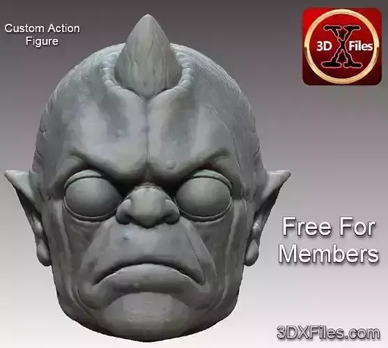 Chadwick Boseman - Head Sculpt - Action Figure Custom 3D model 3D ...