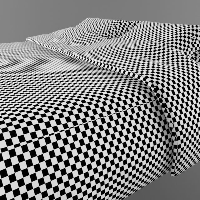 3D Bed Free Obj Model free 3D model | CGTrader