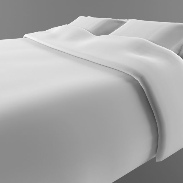 3D Bed Free Obj Model free 3D model | CGTrader