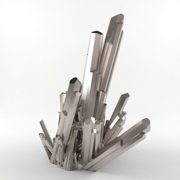 Crystal Emerald Quartz 3D Model Gem Pack 20 Pieces 3D model | CGTrader