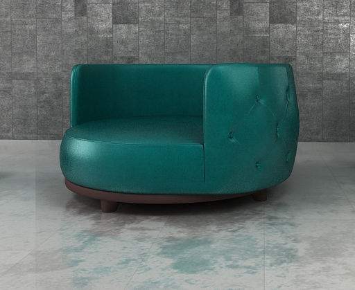 round chair 3D model | CGTrader